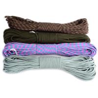 China PB5628 1000FT 550 Paracord Typeiii 4mm Polyester Parachute Cord Rope with 7 Inner Strand for sale