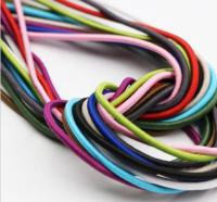 China High Strength Elastic Bungee Shock Cord 4mm 5mm Black Bungee Rope Durable and Flexible for sale