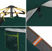 China Customized Request Outdoor Portable Automatic Waterproof Camping Tent Style 2 Doors for sale