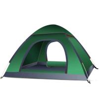 China Green Outdoor Waterproof Portable Beach Pop up Camping Tent with Customization Option for sale