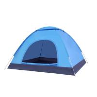 China 2 Doors Style Outdoor Foldable Automatic Pop up Camping Tent for Family Picnic 2.8kg for sale
