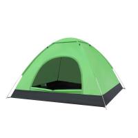 China 2 Doors Style Outdoor Foldable Automatic Pop up Camping Tent for Family Picnic 2.8kg for sale