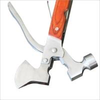 China Multifunctional Pocket Camping Hammer Axe Stainless Steel Hand Tool with DFG456 Design for sale