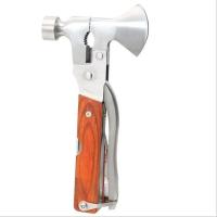 China Multifunctional Pocket Camping Hammer Axe Stainless Steel Hand Tool with DFG456 Design for sale