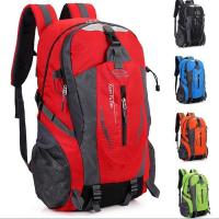 China 0.45kg Lightweight Custom Nylon Traveling Backpack for Camping and Outdoor Adventures for sale