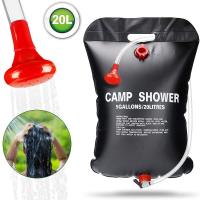 China Convenient PVC Solar Shower Bag for Camping Shipping Cost and Estimated Delivery Time for sale