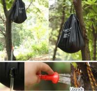China Customized PVC Waterproof Solar Shower for Camping Portable and Waterproof Design for sale