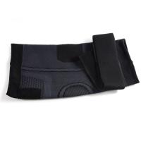 China Custom Breathable Nylon Knee Sleeve Support Brace for Adjustable Grey Knee Protection for sale