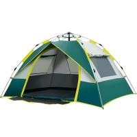 China Portable Canvas Tents Waterproof and Automatic Outdoor Glamping Tent with 2 Doors for sale