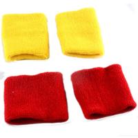 China Customization Option Sport Cotton Wristband for Adults Breathable Tennis Wrist Sweatband for sale