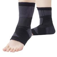 China Breathable Sport Adjustable Compression Ankle Support for Running Adjustable Design for sale