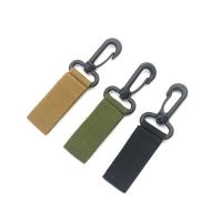 China Custom Polyester Keychain Lanyards Carabiner Key Holder Essential for Outdoor Camping for sale