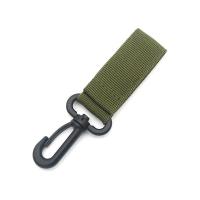 China Custom Polyester Keychain Lanyards Carabiner Key Holder Essential for Outdoor Camping for sale