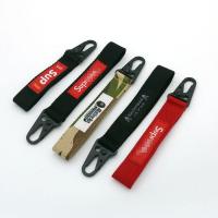 China Custom Polyester Wrist Strap Keychain Lanyard Nylon Keyring Strap 30 Day Refund Policy for sale