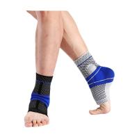 China 3D Elastic Silicone Sport Ankle Support Brace for Protection Projects Tennis Balls for sale