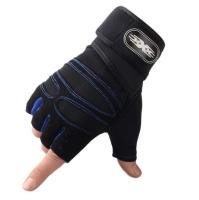 China Unisex Cycling Glove Half Finger Anti-Slip Mountain Bike Riding Gloves Initial Payment for sale