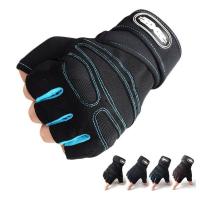 China Unisex Cycling Glove Half Finger Anti-Slip Mountain Bike Riding Gloves Initial Payment for sale