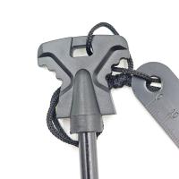 China 8mm Camping Fire Starter Flint Ferrocerium Rod for Outdoor Survival Gear Collection for sale