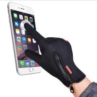 China Mountain Bike Cycling Gloves Full Finger Touch Screen Anti-Slip Windproof Racing Glove for sale