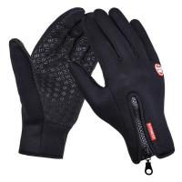 China Mountain Bike Cycling Gloves Full Finger Touch Screen Anti-Slip Windproof Racing Glove for sale