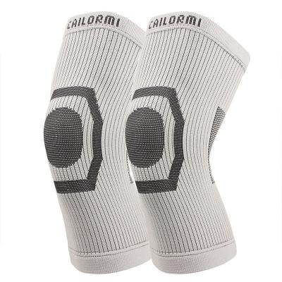 China Breathable Graphene Compression Warm Knitted Knee Support Brace for Sport Basketball for sale