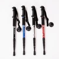 China 90-135cm Hassle-Free Returns Outdoor Climbing Stick Telescopic Walking Stick for Hiking for sale