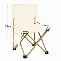 China Fixed Rotary Design Lightweight Aluminum Picnic Beach Chair for Outdoor Camping Single for sale