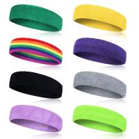 China Moisture-Wicking and Breathable Gym Work out Running Cotton Sweatband for Workouts for sale
