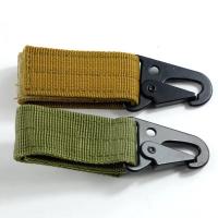 China 7.00cm * 3.00cm * 1.00cm Custom Nylon Key Chain Lanyard Strap 0.030kg Package Gross Weight for sale