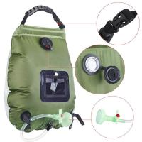 China 20L PVC Hanging Shower Bag for Outdoor Portable Solar Camping Shower Product for sale