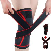China Sport Knee Pads for Running Nylon Knee Support Brace Package Gross Weight 0.130kg for sale
