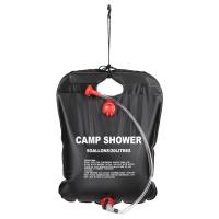 China Outdoor Portable 20L Solar Heated Camping Shower PVC Beach Shower Water Bag Affordable for sale