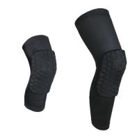 China US 2/Piece Knee Support Lycra Leg Sleeve for Basketball Sport Knee Compression Sleeve for sale
