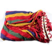 China Outdoor Portable Camping Canvas Fabric Hammock Hanging Folding Hammock Swing Thick Easy for sale