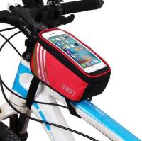 China Outdoor Sport Waterproof Bicycle Bag Mountain Road Bike Front Mobile Bag Full Payment for sale