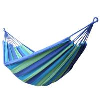 China 80-200 kg Weight Capacity Cotton Hanging Garden Hammock for Customized and Travel for sale