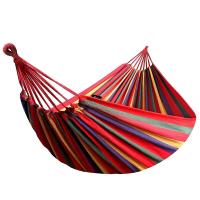 China 80-200 kg Weight Capacity Cotton Hanging Garden Hammock for Customized and Travel for sale