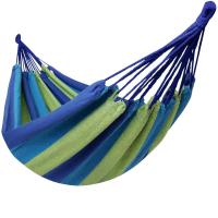 China 80-200 kg Weight Capacity Cotton Hanging Garden Hammock for Customized and Travel for sale