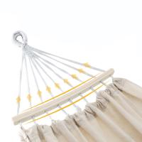 China Outdoor Portable 200x80cm Cotton Hammock for Camping and Travel 30-Day Return Policy for sale