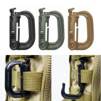 China Outdoor Plastic Mountaineer Tactical EDC Carabiner Buckle for Backpack Multi-Functional for sale