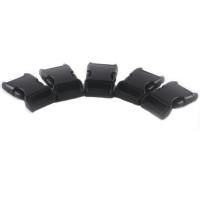 China 20mm Black Plastic Buckle Dog Collar with Convenient Quick Release Buckles for sale
