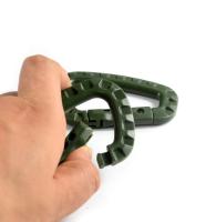 China US Initial Payment Tactical D-Ring Molle Clip Keychain Lightweight Plastic Carabiner for sale