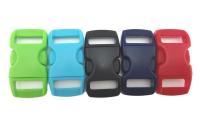 China 10mm Paracord Curved Side Release Buckle Plastic for Paracord Bracelet Manufacturing for sale
