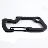 China GSD201 Multifunction EDC Tactical Carabiner Hook Zinc Alloy Key Ring for Quick Access for sale