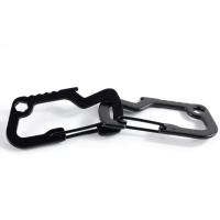 China GSD201 Multifunction EDC Tactical Carabiner Hook Zinc Alloy Key Ring for Quick Access for sale