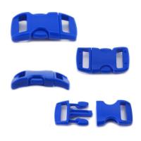 China Colorful Plastic 10mm Paracord Curved Side Release Buckle and Estimated Delivery Time for sale