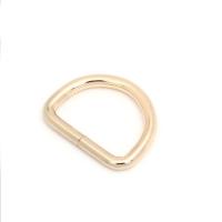 China US 20mm 25mm Gold Metal D Ring Buckle Bag Accessories with 30 Days Return Policy for sale