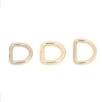 China US 20mm 25mm Gold Metal D Ring Buckle Bag Accessories with 30 Days Return Policy for sale