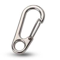 China Mini Aluminum EDC Carabiner Clip Keychain Key Ring Snap Hook Package Gross Weight 0.050kg for sale