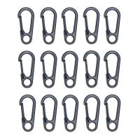 China Mini Aluminum EDC Carabiner Clip Keychain Key Ring Snap Hook Package Gross Weight 0.050kg for sale